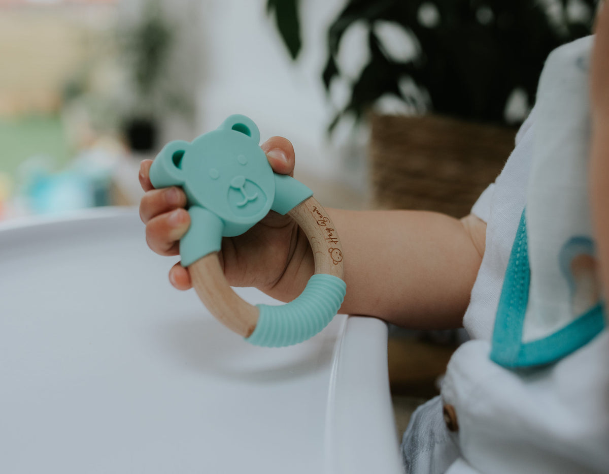 Blue Bear Teether – Hey Bear